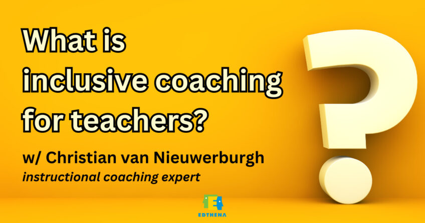 Two Experts are Better Than One in Inclusive Coaching For Teachers ...